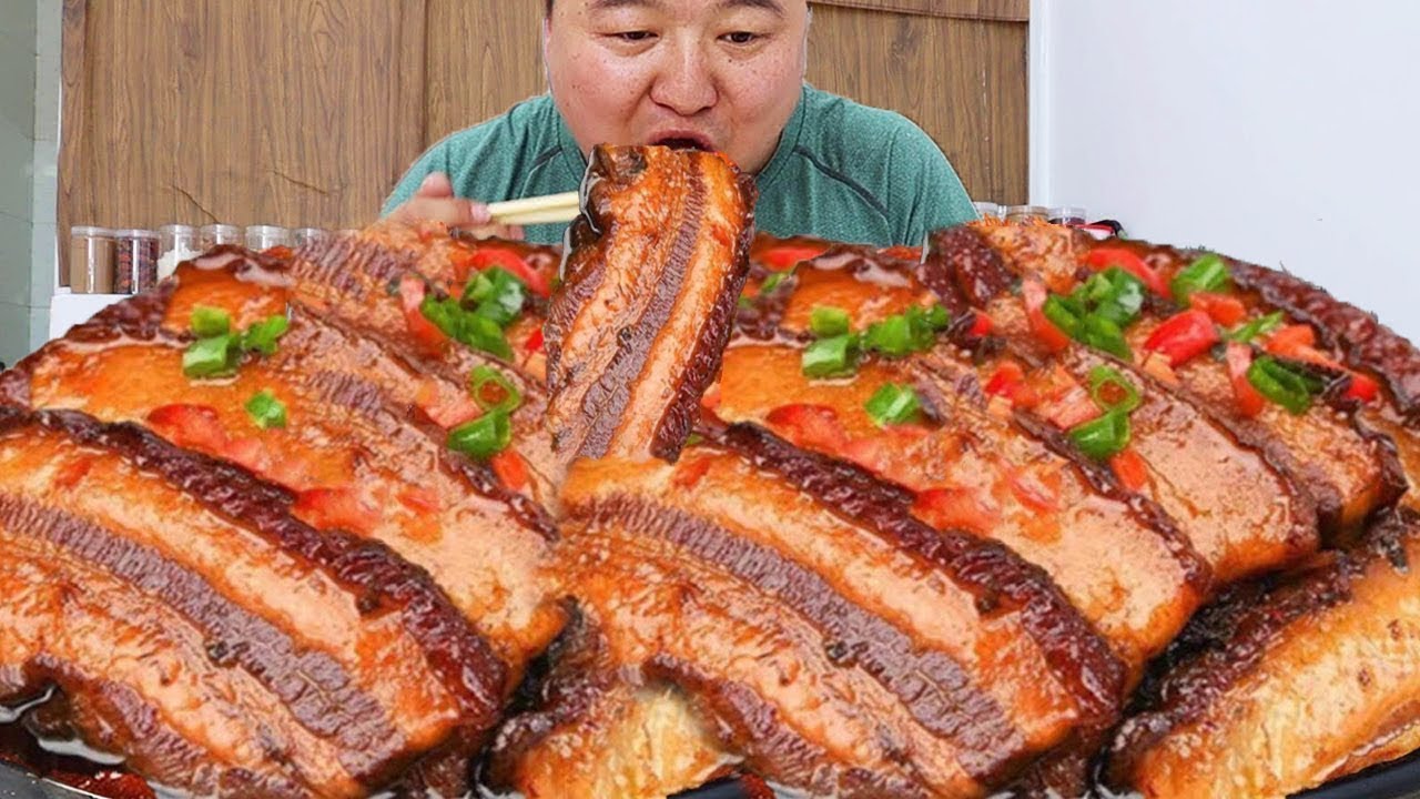 8 Pounds Of Pork Belly Make ”Sauerkraut Braised White Meat” Fat But Not ...