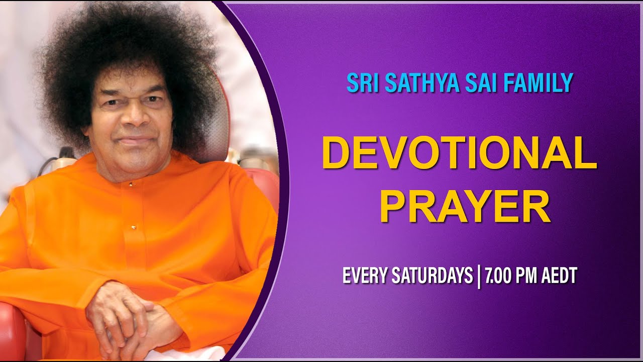 Sri Sathya Sai Family | Devotional Prayer | 28-01-2023 - YouTube
