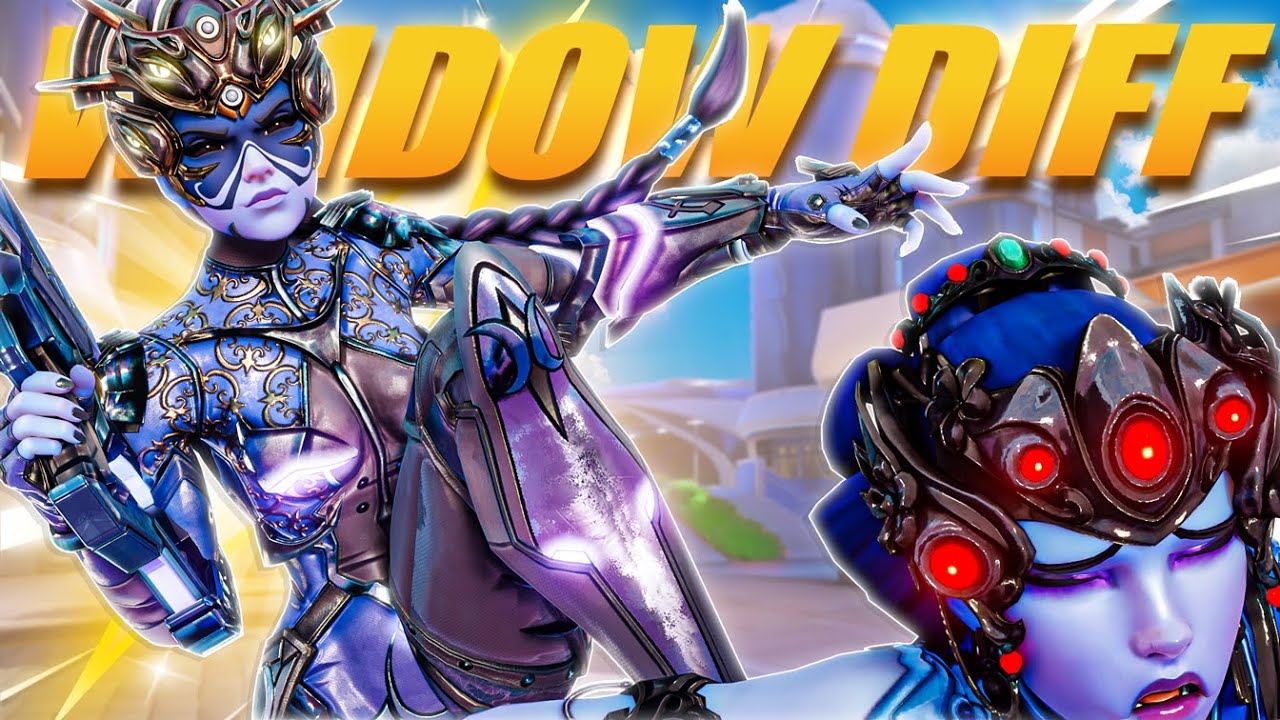 When you get forced to Widowmaker mirror - YouTube