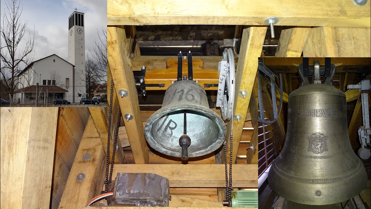 Stuttgart-Möhringen (D), kath. Pfarrkirche St. Hedwig – Einzel- und ...