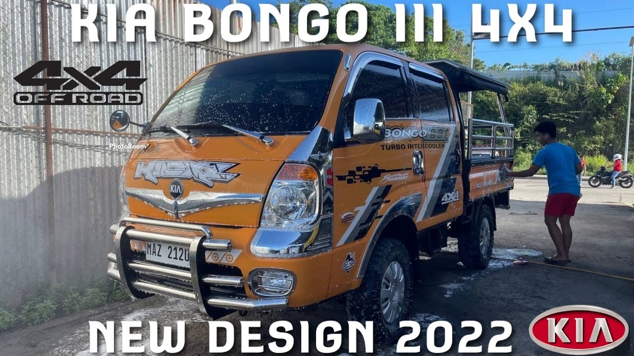 Kia Bongo 3 4x4 Double Cab | NEW DESIGN 2022 | Complete Set of ...