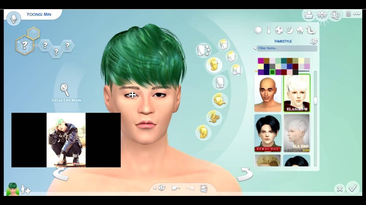 The SIms 4-Min Yoongi / Suga [BTS] (Run) - YouTube