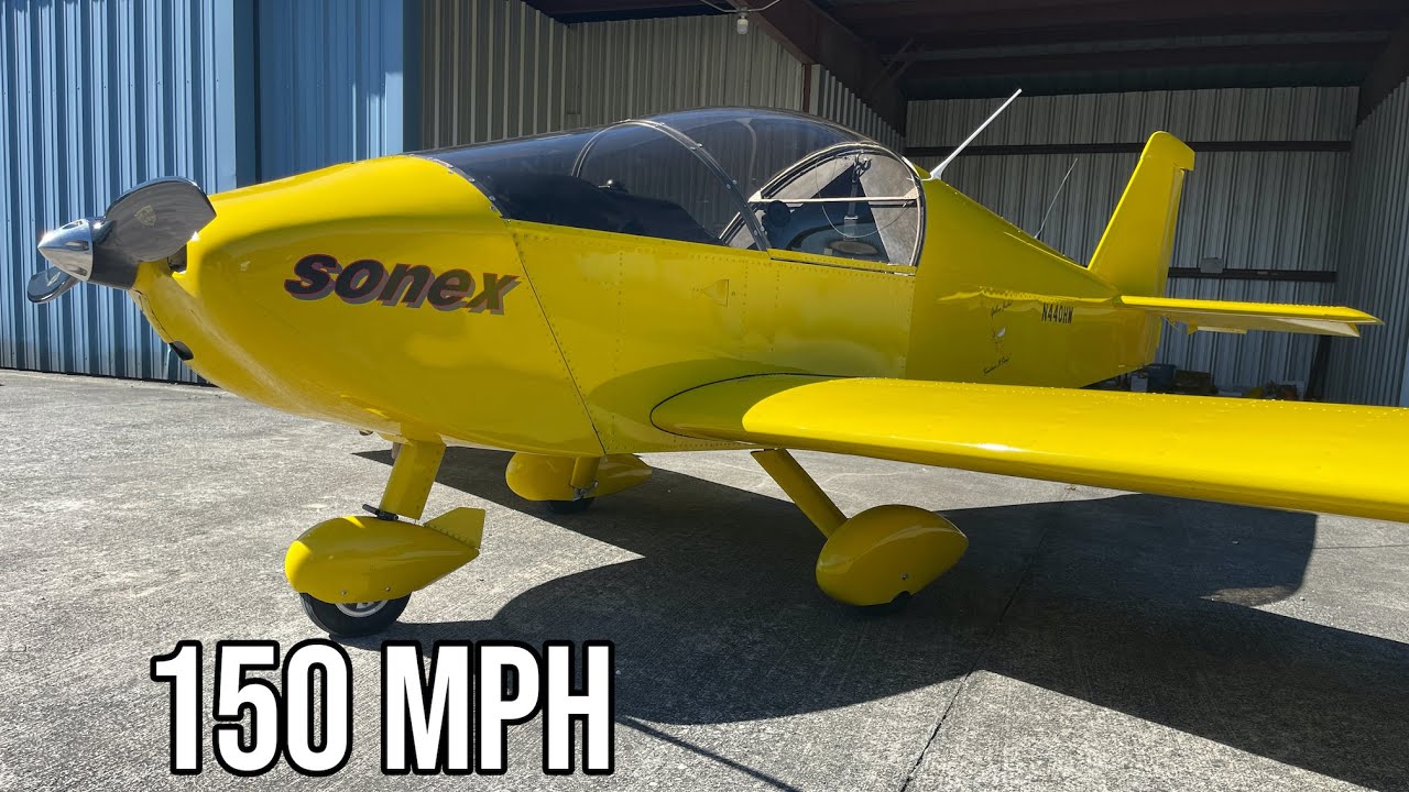 Sonex Personal Airplane For Less Than $35,000 - YouTube