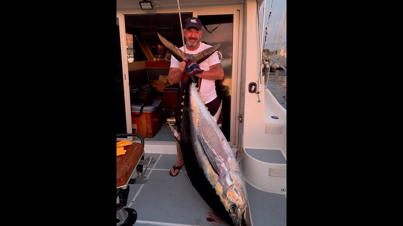Flipper II Madeira Big Game Fishing 250lb Big Eye Tuna - YouTube