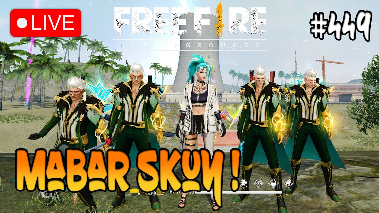 [ LIVE MABAR FF ] MABAR FF CR NIH BOSS ! MENYALA ABANGKUH ! - Free Fire ...