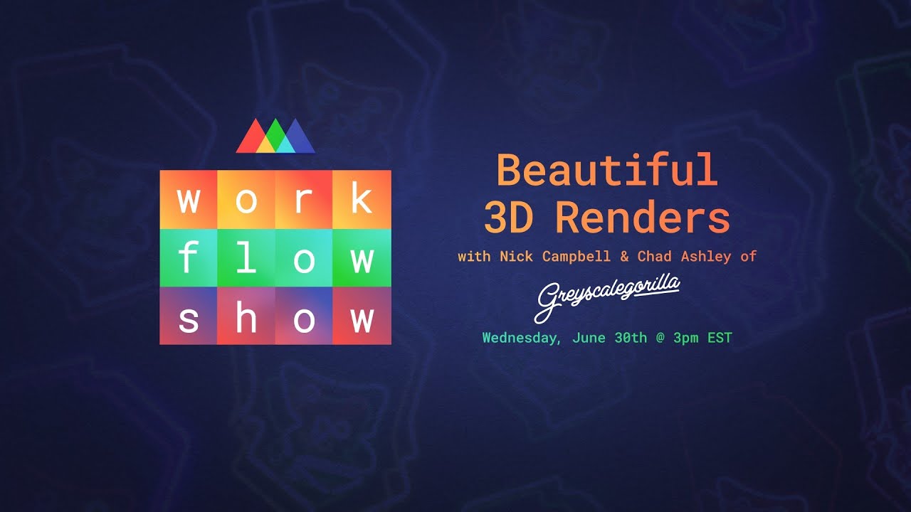 Workflow Show: Beautiful 3D Renders w/ Greyscalegorilla - YouTube
