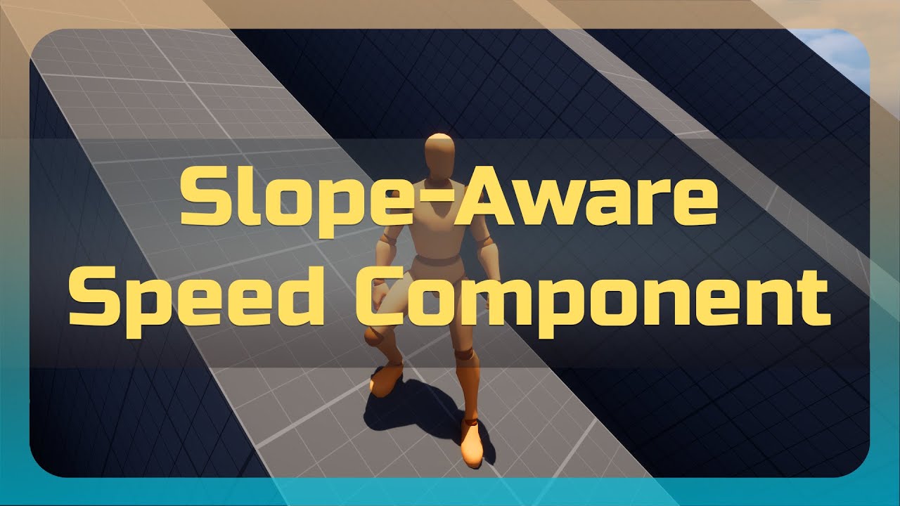 Demo 4: Slope-Aware Speed Component for Unreal Engine 5 (GASP) - YouTube