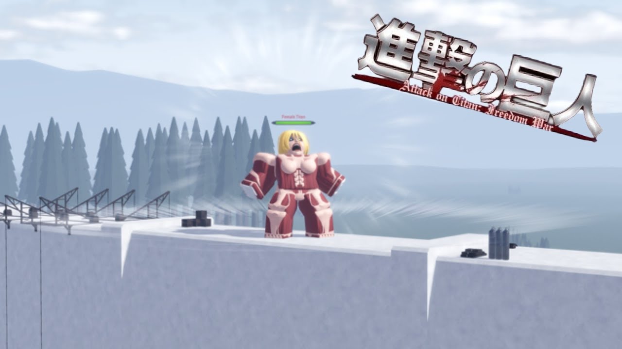 Female Titan Run Stage 7-14| AoT: Freedom War - YouTube