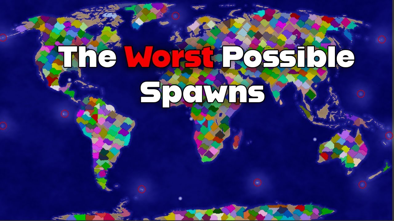 Top 10 Worst Spawns in Territorial.io - YouTube