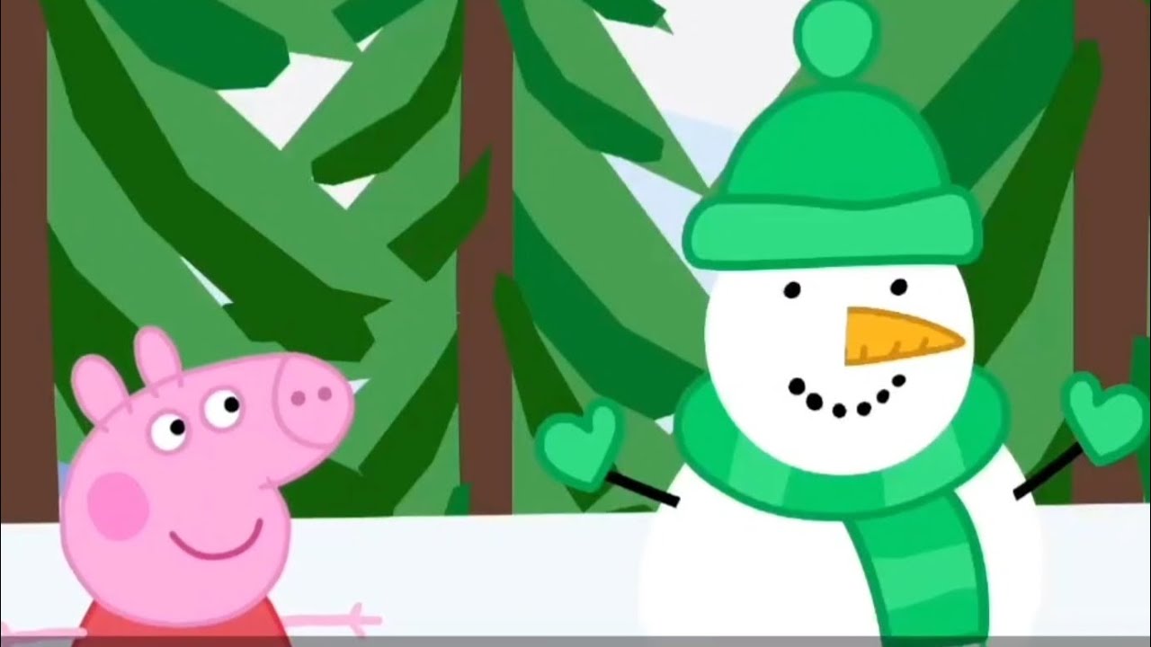 ¡El mejor muñeco de nieve! Peppa pig ☃️⛄ - YouTube