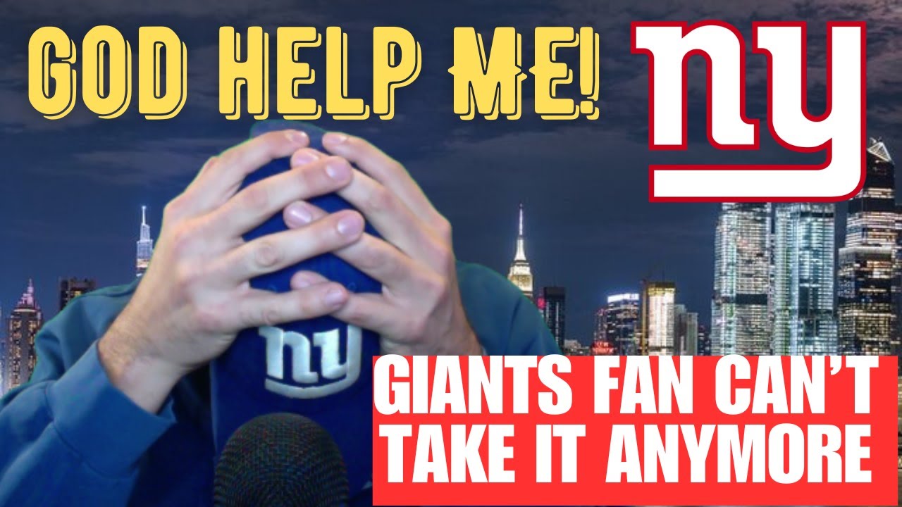 This New York Giants Fan Can't Take it Anymore! - YouTube