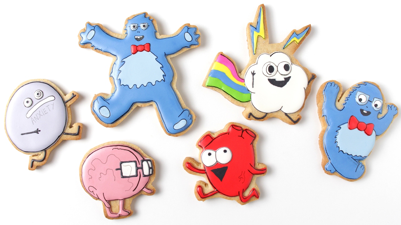 "Lars The Awkward Yeti" Cookie Tutorial! - YouTube