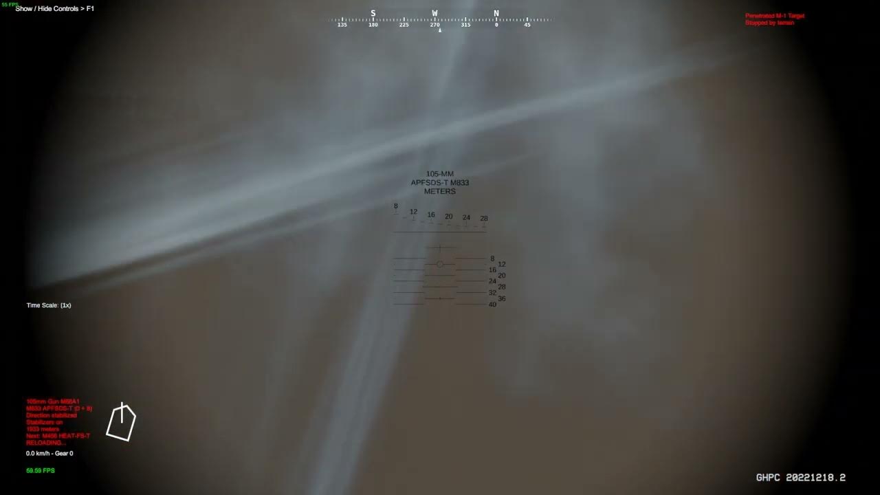 Real TC shows how to hit moving targets and how to use the GAS for M1 and M1IP on GHPC. - YouTube