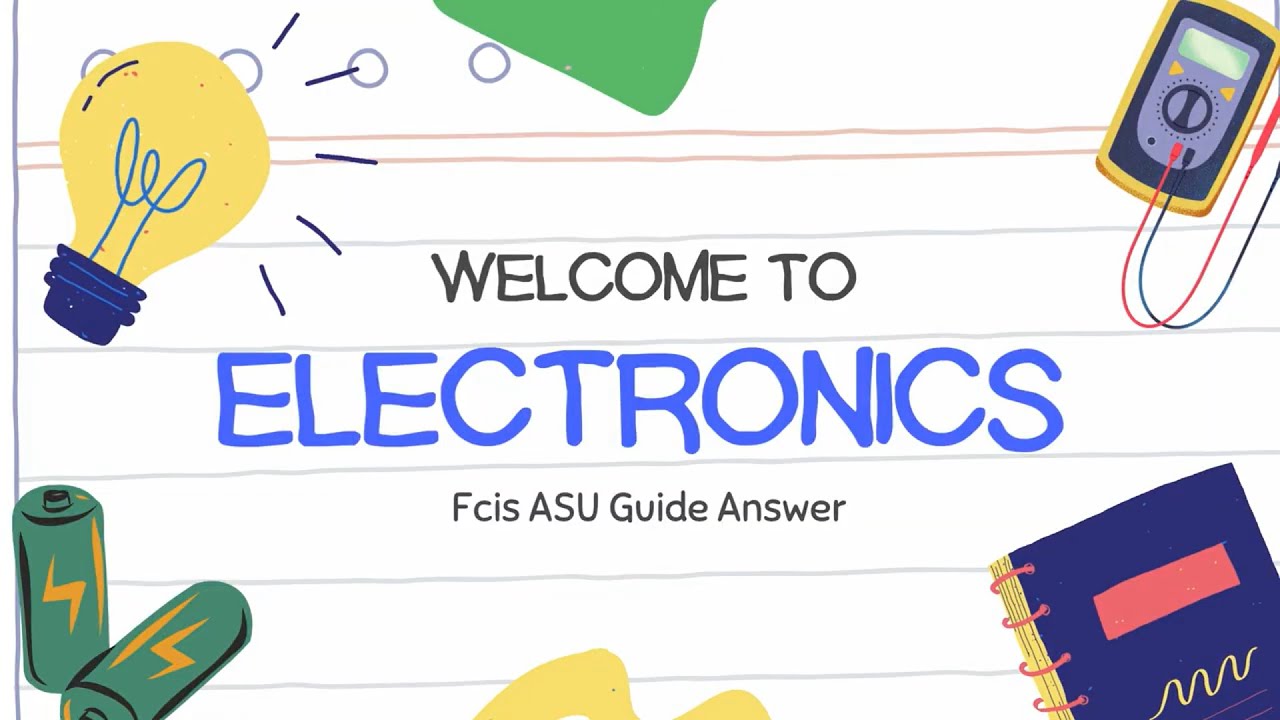 Electronics - Chapter 1 Upsolve - YouTube