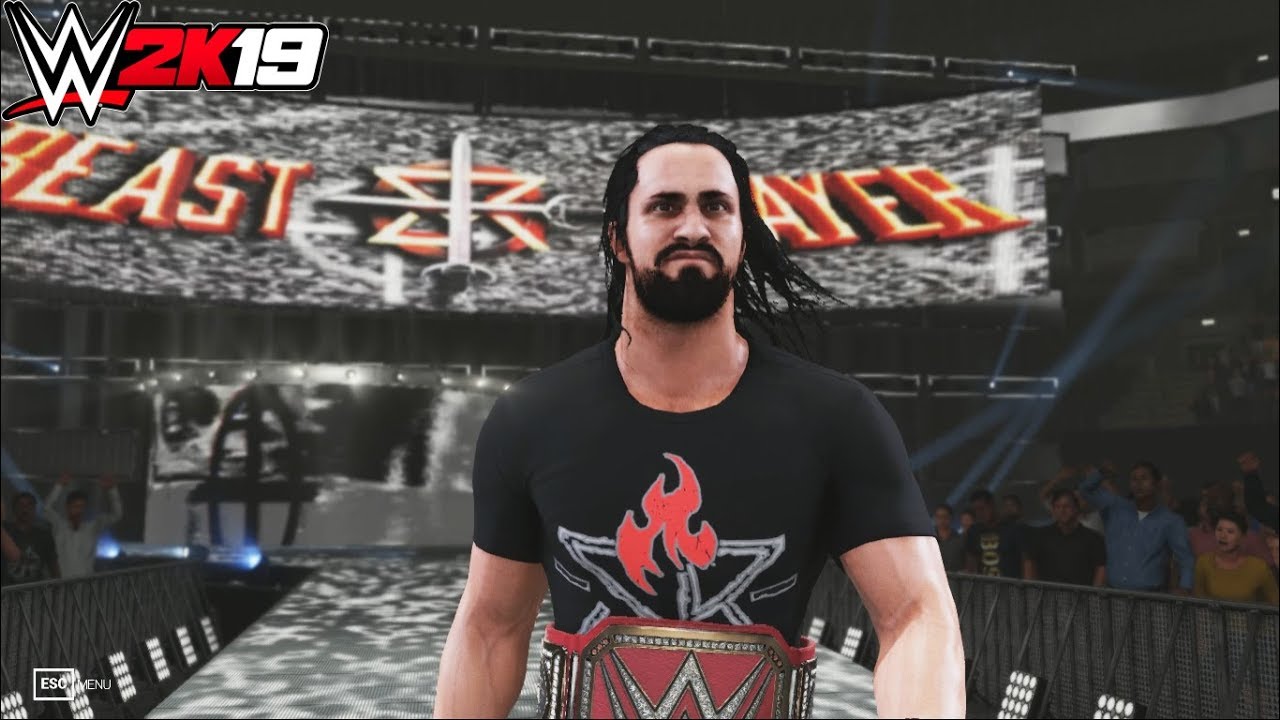 WWE 2K19 : Seth Rollins 'RAW' Updated Attire & Gfx Mod Showcase - YouTube