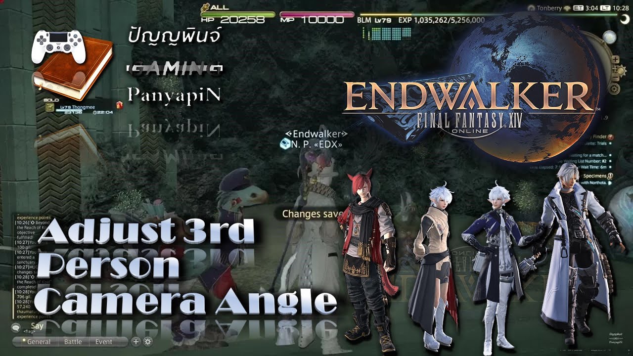 Adjust 3rd Person Camera Angle | Final Fantasy XIV - YouTube