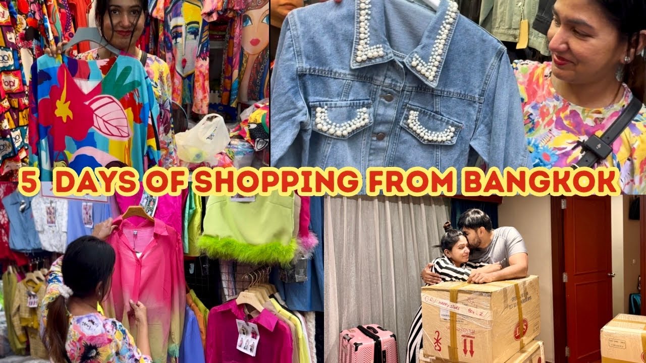 How We Shop Affordable Clothing From Bangkok | Oru Happy Store - YouTube