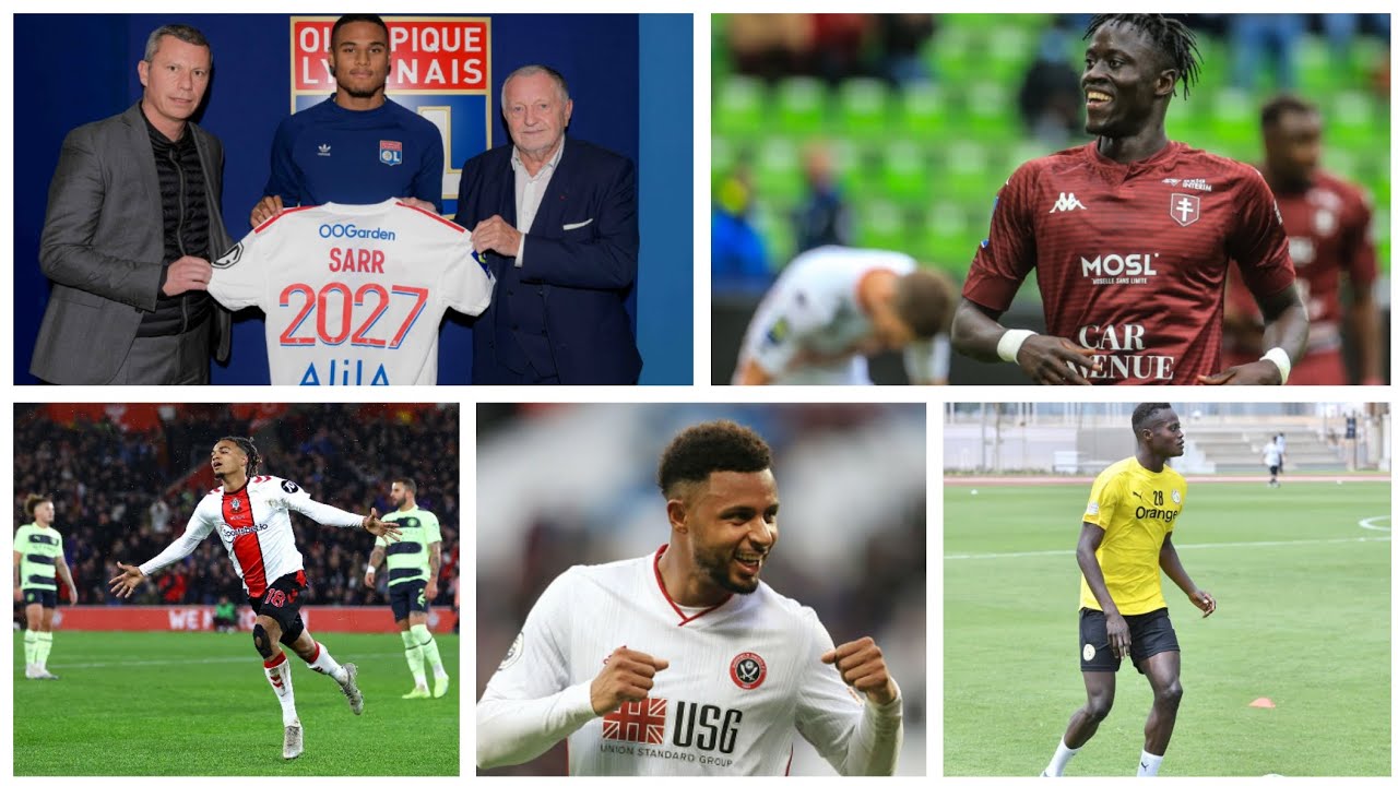 🦁Amin Sarr signe à Lyon!Niane à Angers! Sékou Mara à Marseille? Demba ...