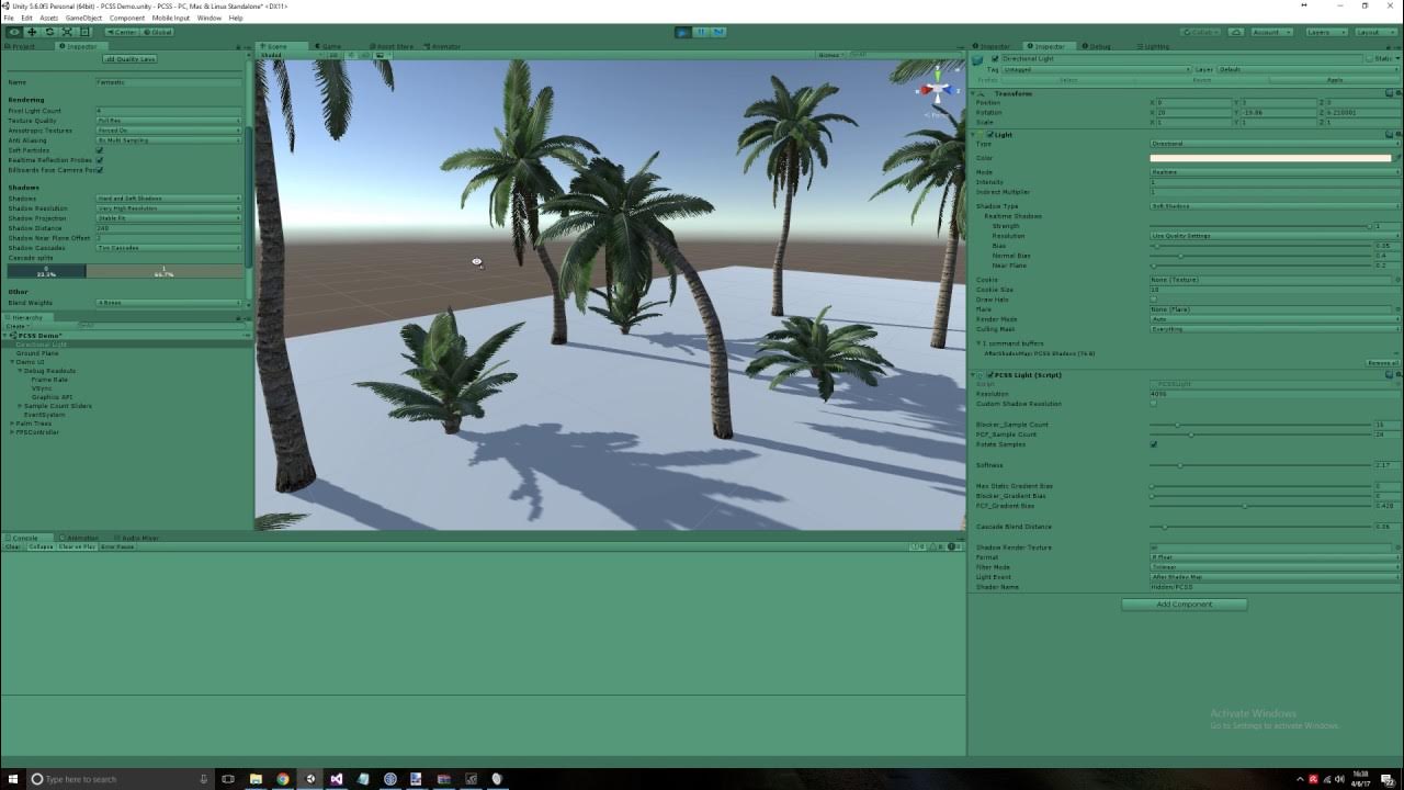 Unity PCSS "Soft Shadows" GitHub Release and Explanation - YouTube