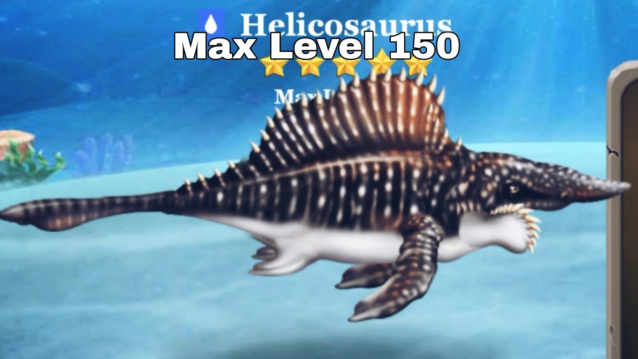 HELICOSAURUS UNLOCKED AND FULLY UPGRADED - SHARK WORLD | KAIJU GAMER PH ...