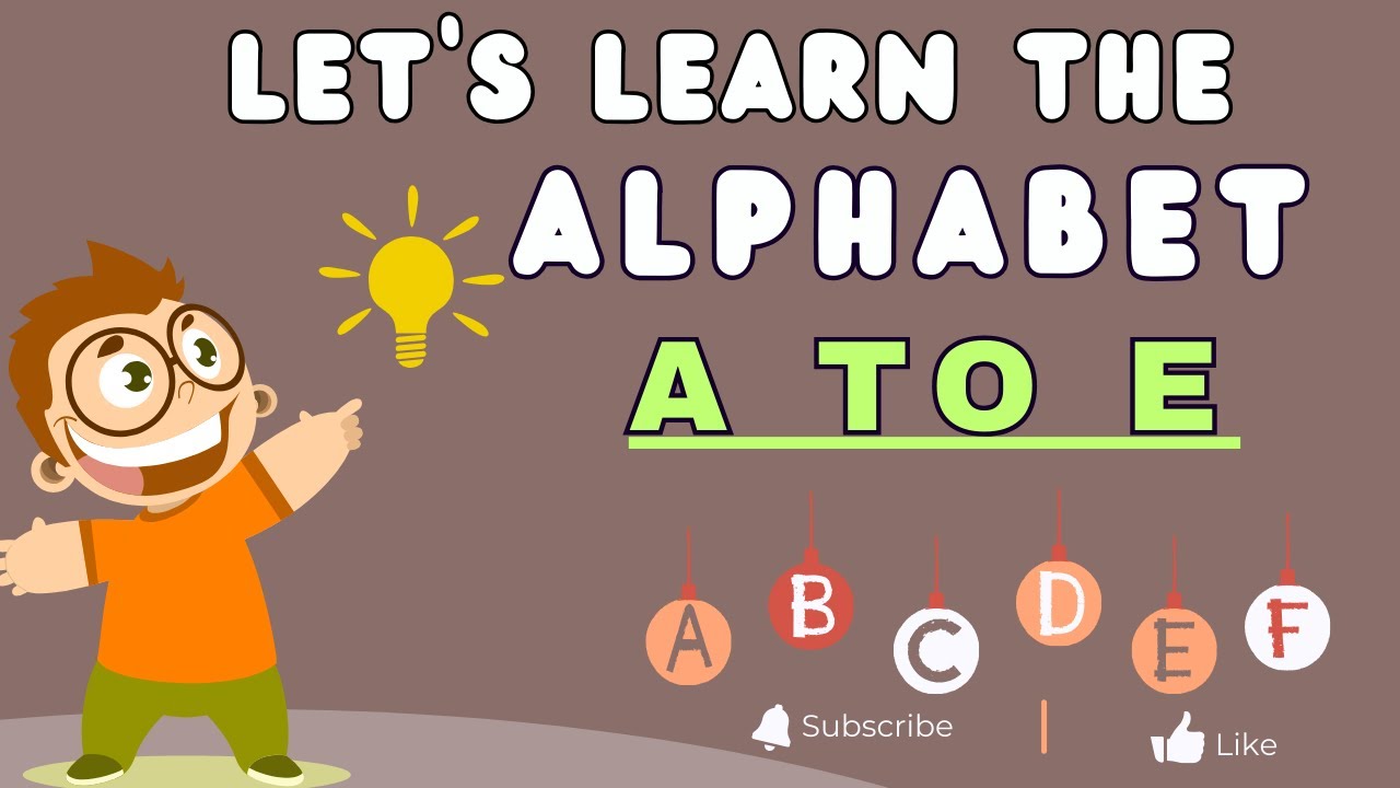Alphabet Learning for Kids | Learn the Alphabet | Colorful ABC ...