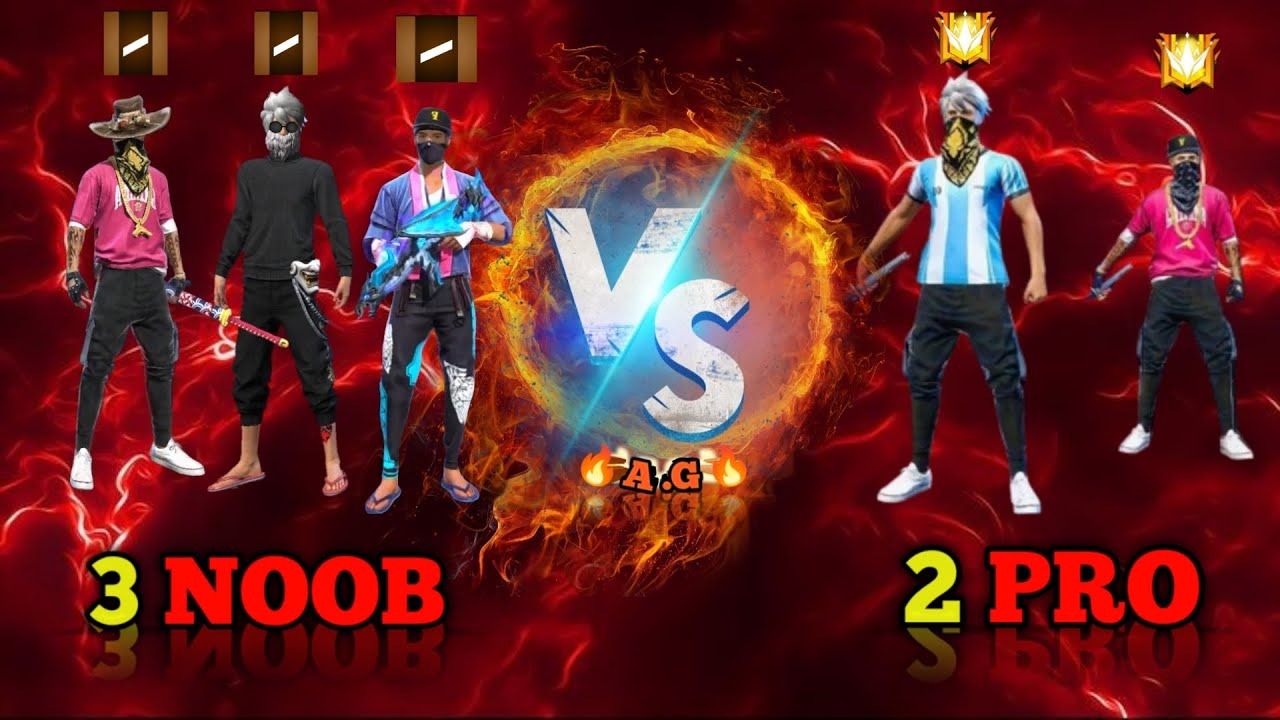 3 VS 2 CUSTOME MATH 3 NOOB VS 2 PRO - YouTube