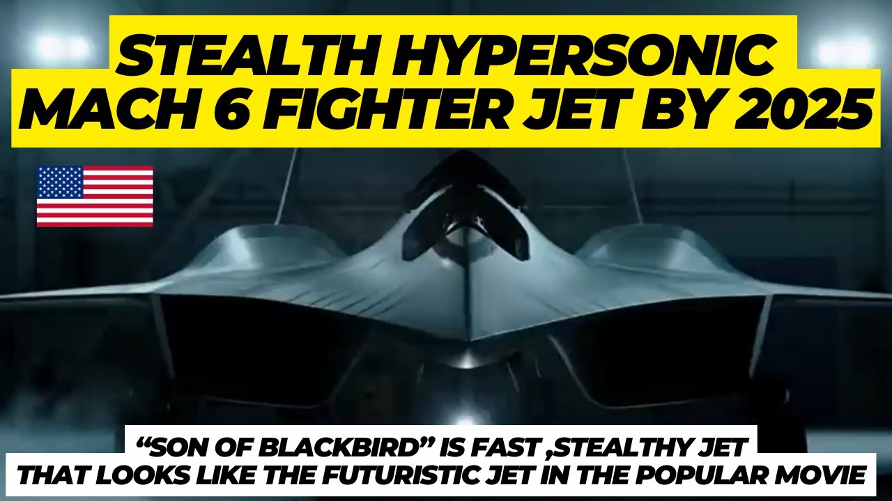 Stealth Hypersonic Mach 6 fighter jet by 2025 - Son of Darkstar - YouTube