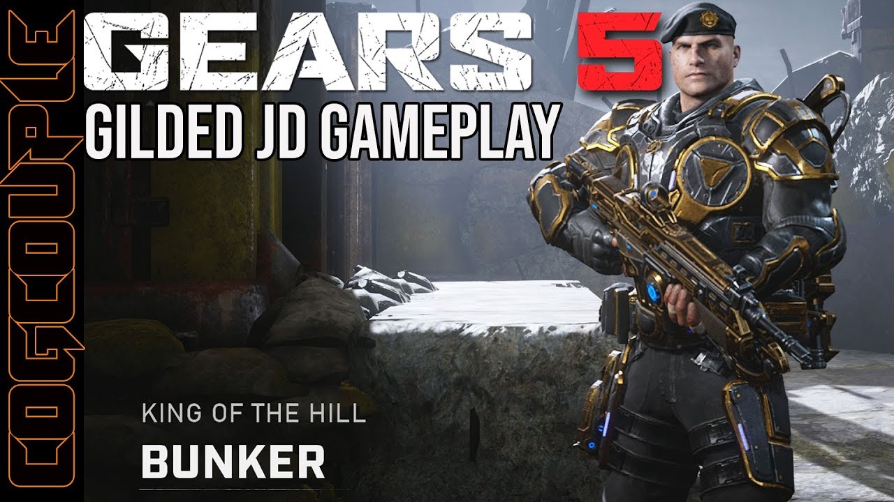 GEARS 5 | Gilded JD Gameplay on Gears 5 Map - Bunker - YouTube