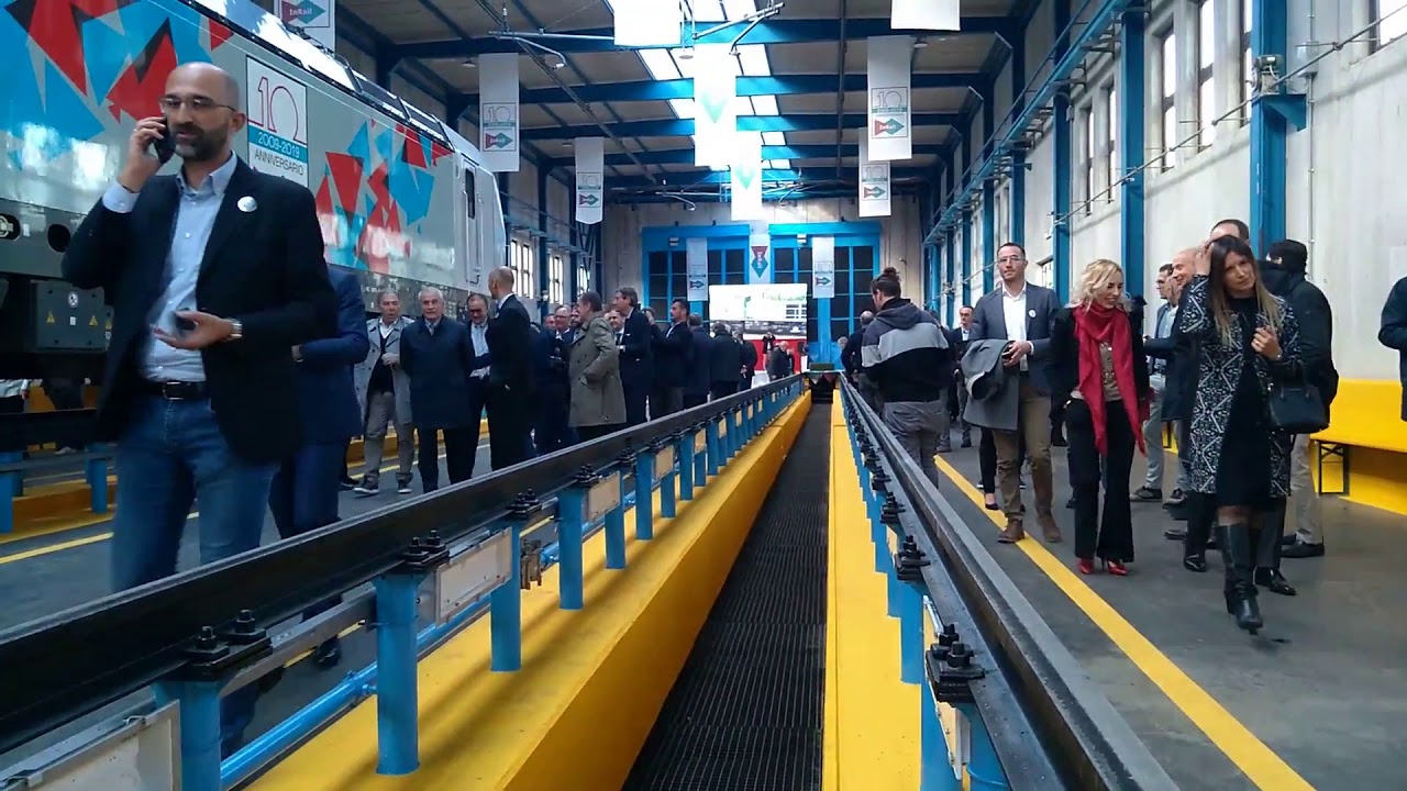 Officine Inrail Udine, Officina ex Ale con Vectron 10 anni - YouTube