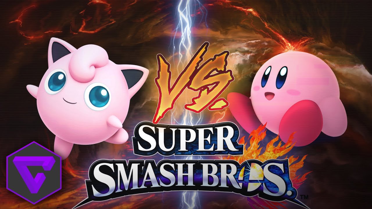 Super Smash Bros Jigglypuff Vs Kirby Flower Power 3ds Youtube