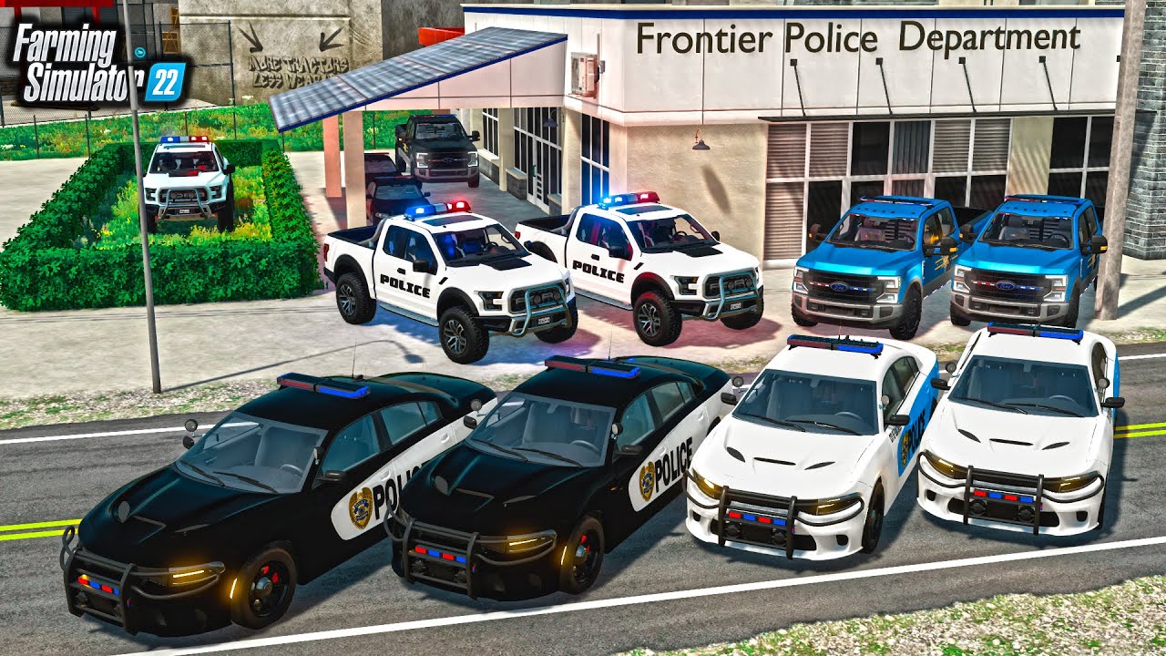 NEW METRO POLICE STATION $2,500,000 (POLICE CHASE) | FS22 - YouTube