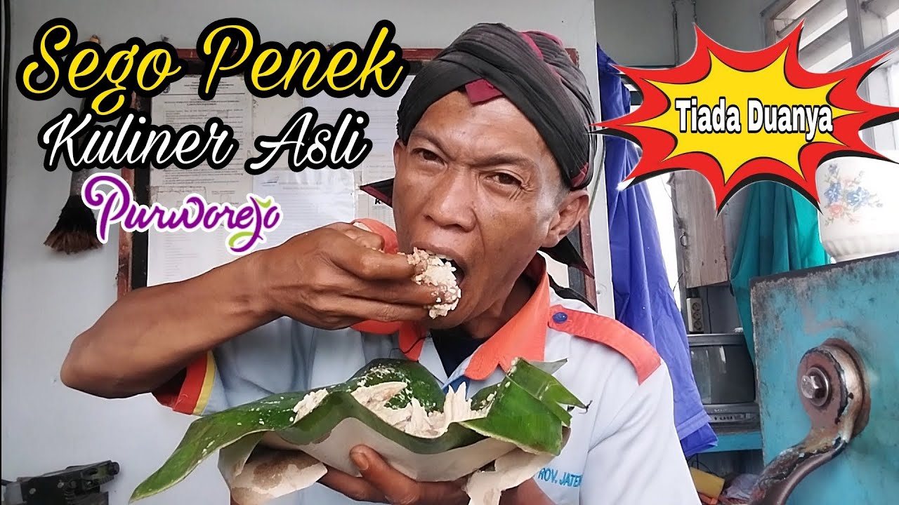Sego Penek Kuliner Asli Purworejo || Hanya Ada di Pasar Tradisional ...