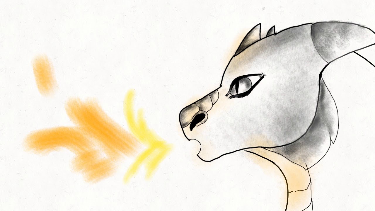 Dragon animation (FlipaClip) - YouTube