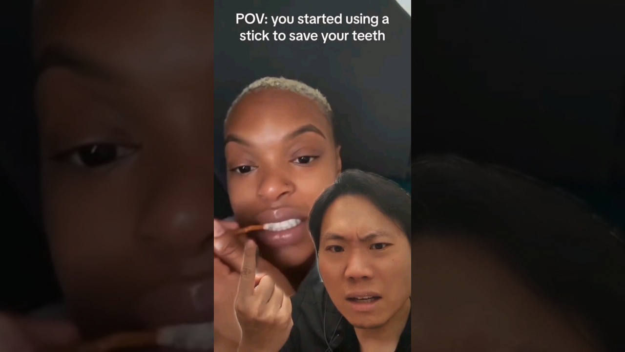 Using a twig to brush your teeth? #miswak #toothbrush #gumdisease # ...