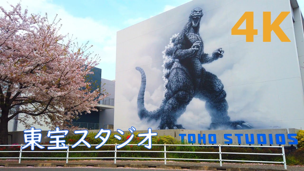 【4k】Tokyo walk-TOHO STUDIOS🎥東宝スタジオ周辺桜並木🌸 - YouTube