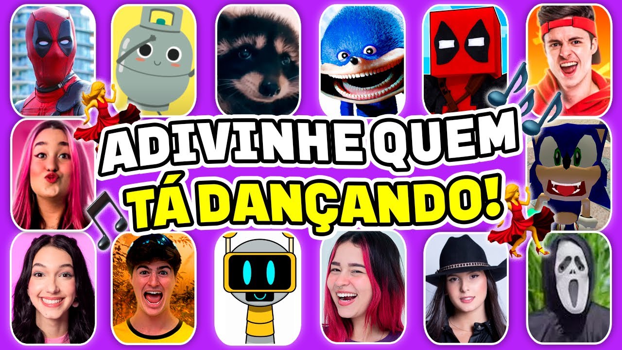 ADIVINHE QUEM TÁ DANÇANDO! 💃🎵 Sonic, Ó U Gás, Incredibox Sprunki ...