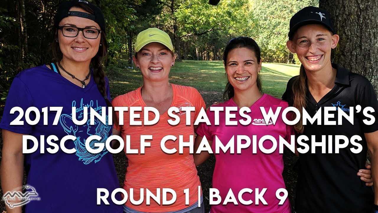 2017 US Women's Disc Golf Championships - Rnd 1 | Back 9 - Pierce ...
