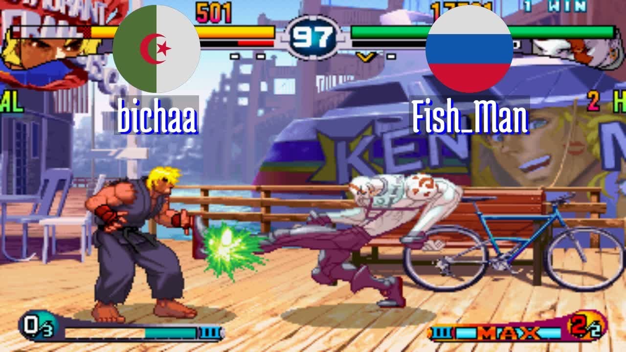 FT5 @sfiii2: bichaa (DZ) vs Fish_Man (RU) [Street Fighter III 2nd ...
