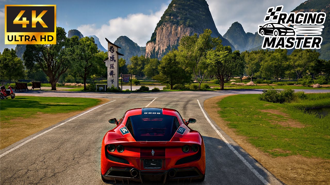This Racing Master game has very nice graphics. - YouTube