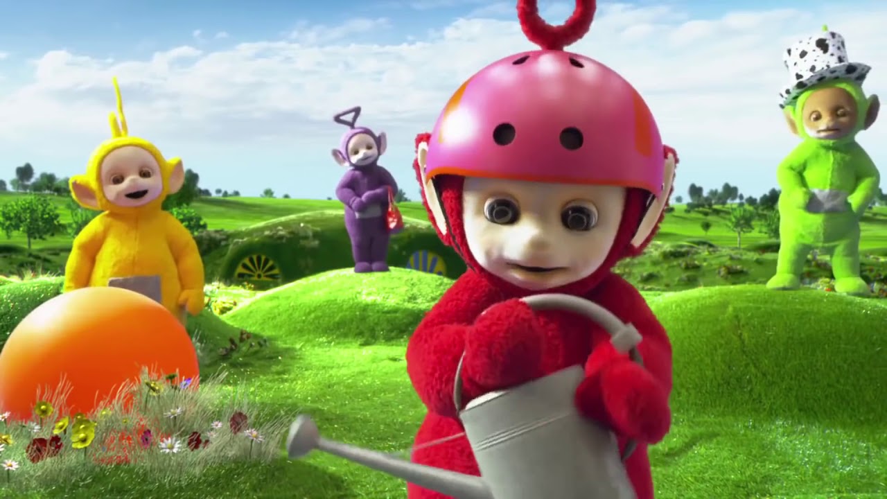 Teletubbies en español HD 4k la regadera - YouTube