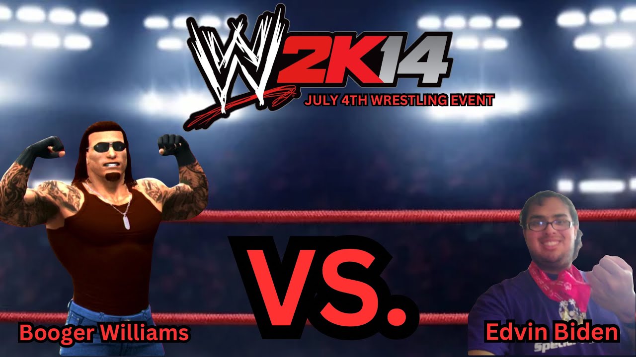 Booger Williams vs. Edvin Biden in an Extreme Rules Match- WWE 2K14 ...