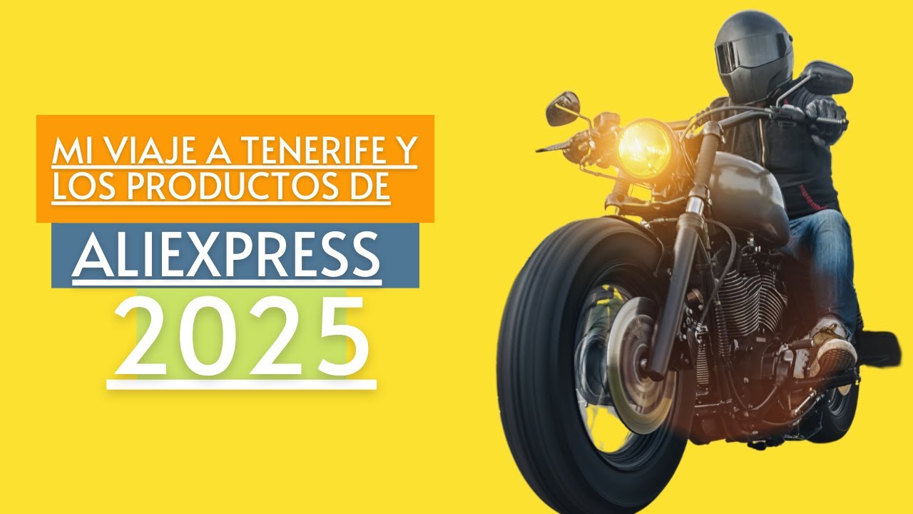 Mi viaje a Tenerife y los productos de AliExp - YouTube