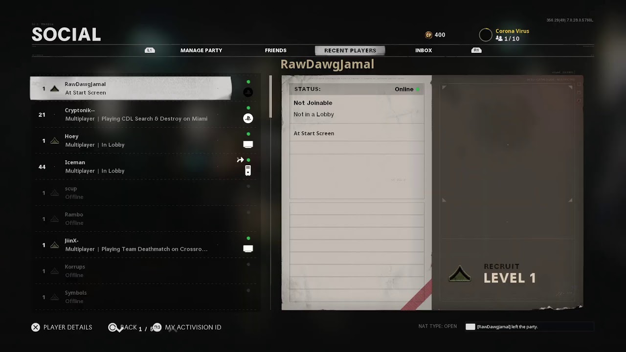 Craig plays CoD Cold War 1v1 SnD - YouTube