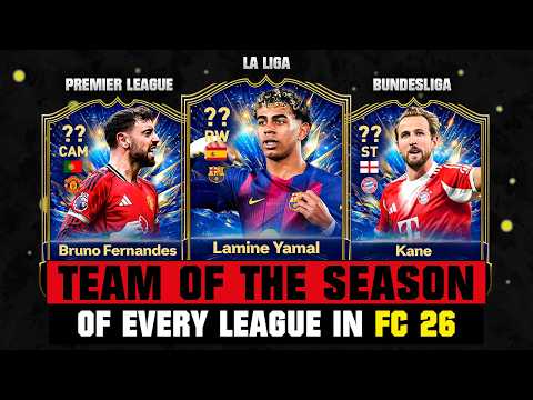 FIFA 26 | TEAM OF THE SEASON of Every League in FC 26 (TOTS)! 😱🔥