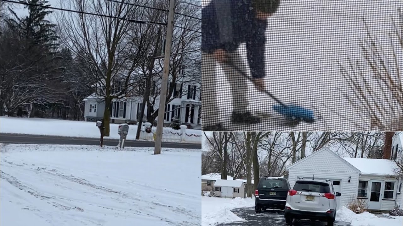 FIRST SNOW ACCUMULATION | DO WE NEED TO SHOVEL THE SNOW? - YouTube