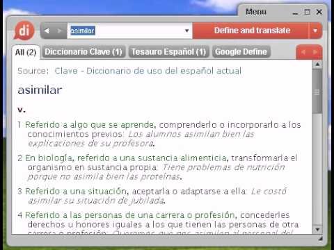 Definición de asimilar - YouTube