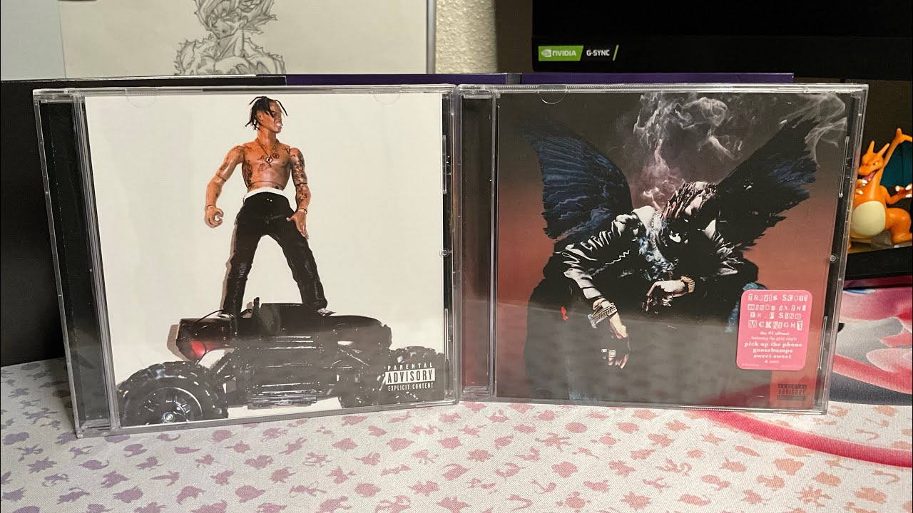 Unboxing Travis Scott's Masterpieces: Birds in the Trap Sing McKnight, and Rodeo CD Albums ...