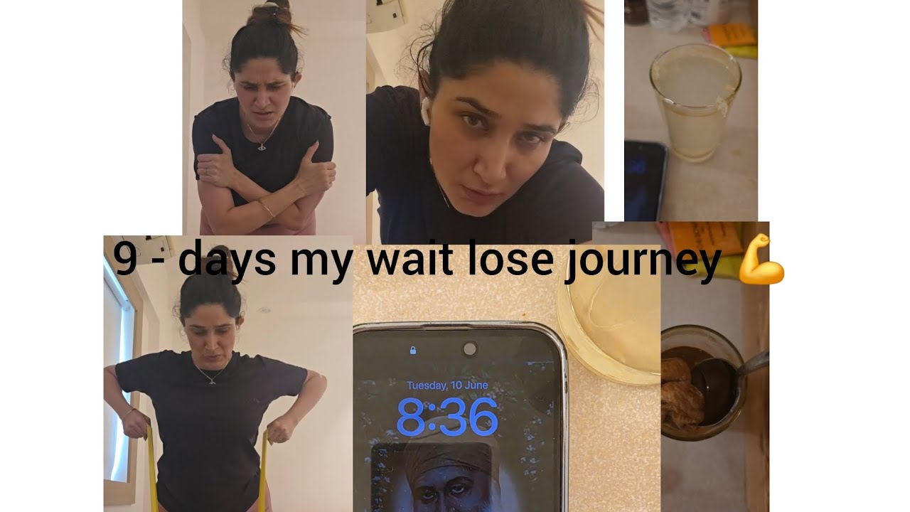 9 - day of my wait lose journey 💪 - YouTube