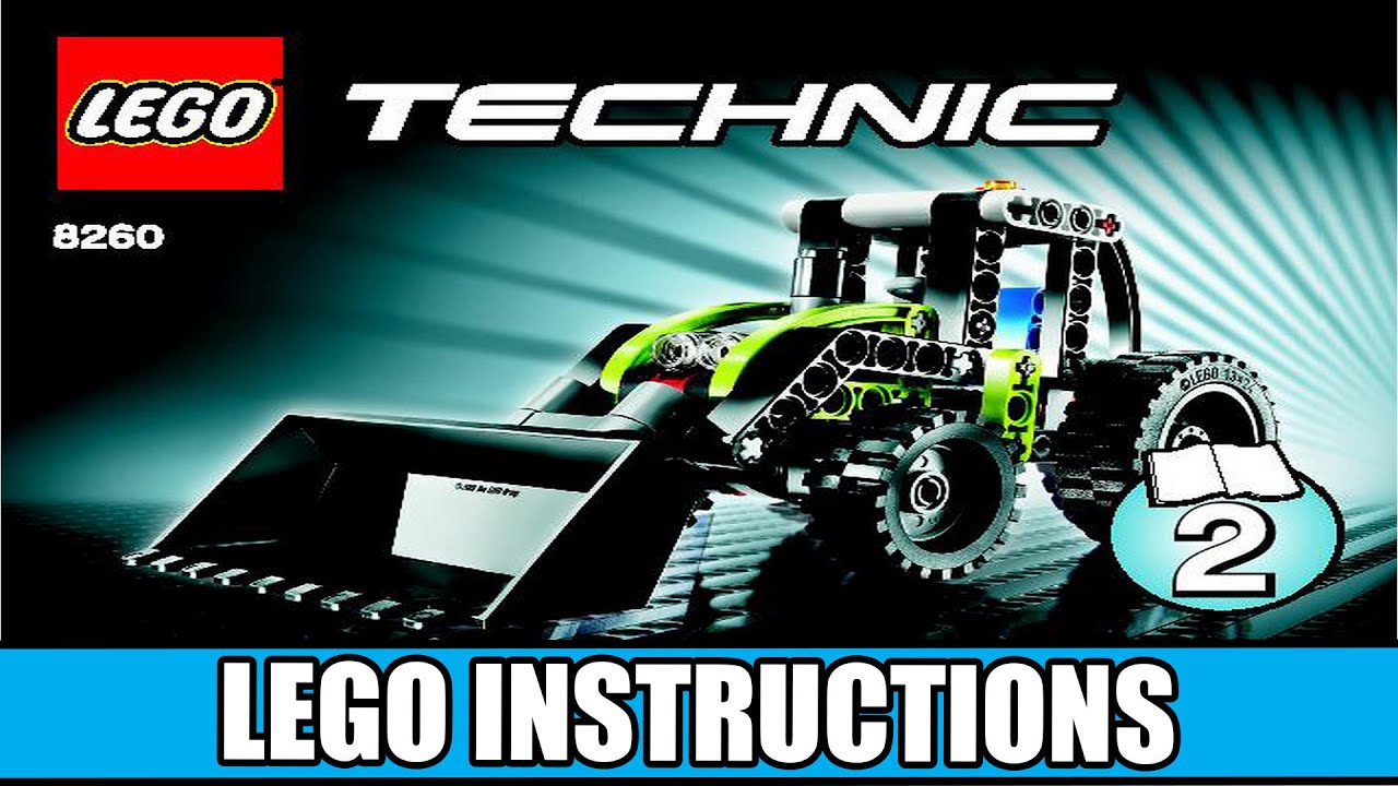 LEGO Instructions - Technic - 8260 - Tractor (Book 2) - YouTube