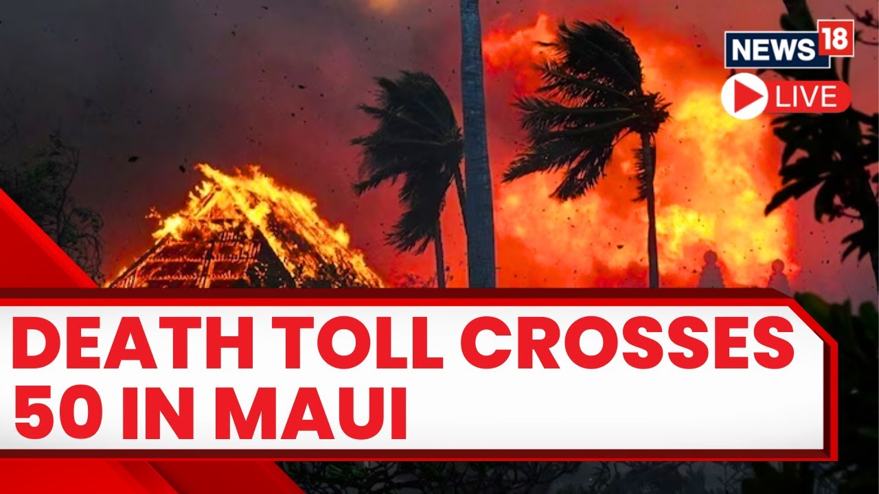 Hawaii Fire Live Stream Hawaii Wildfire Maui Fire Death Toll Rises
